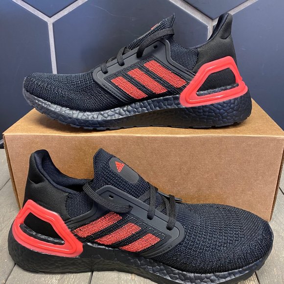 adidas | Shoes | New Wo Box Adidas Ultraboost 220 Black Red | Poshmark